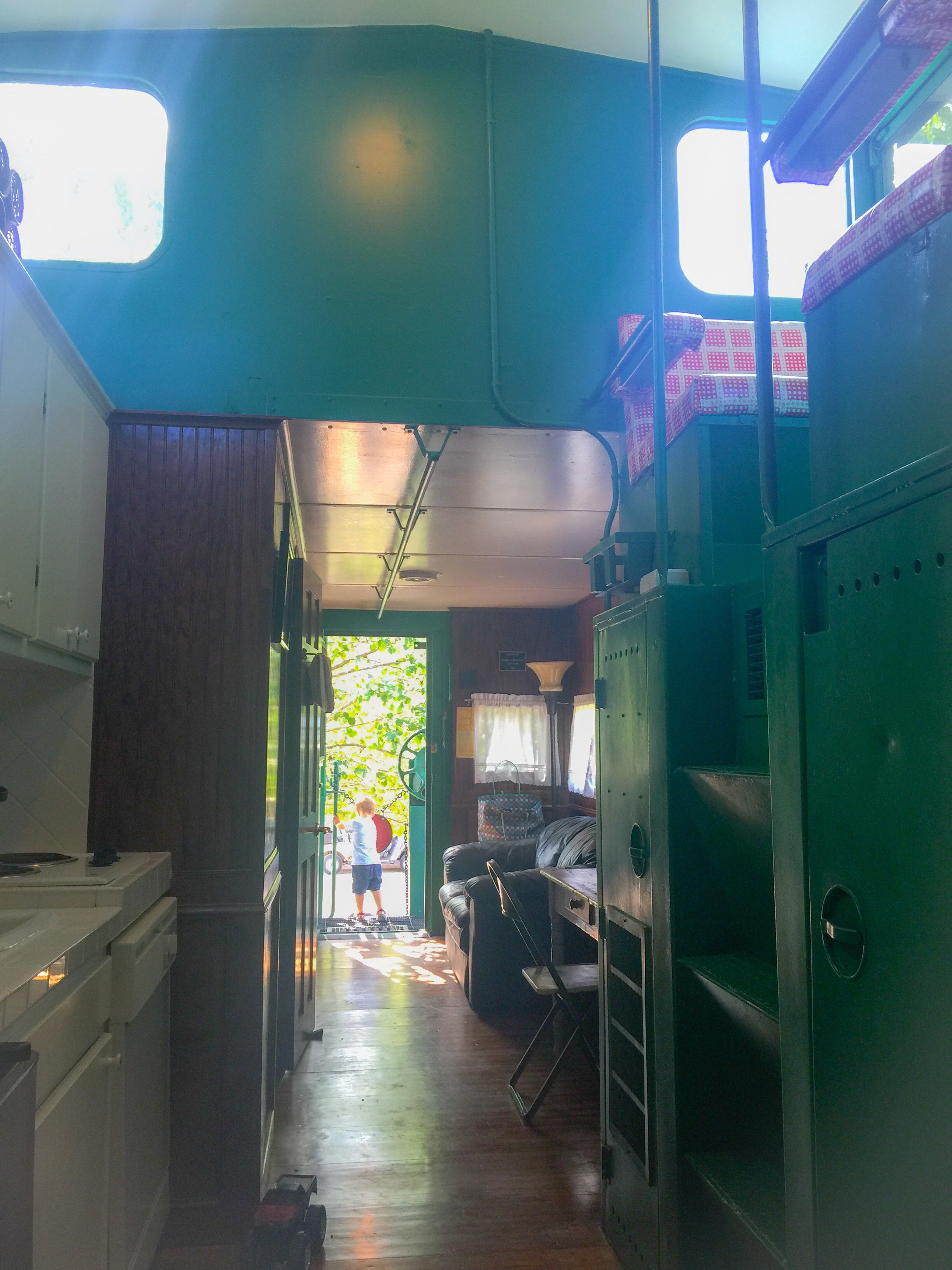 Stay in a Train Caboose – Road Trip Queen