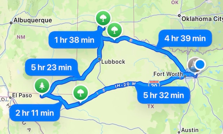 Ultimate Texas Road Trip Loop from Dallas (4–5 Day Itinerary + Map ...
